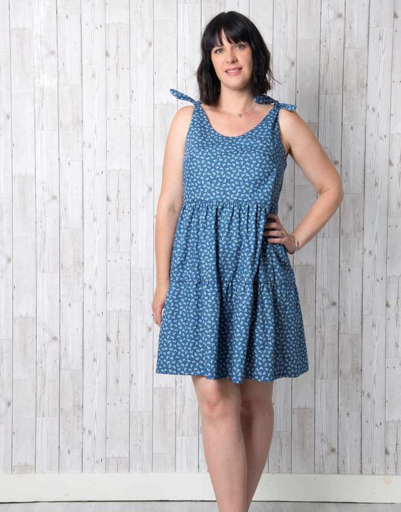 Cassie Dress Sewing Pattern, Emporia Patterns – Clothkits