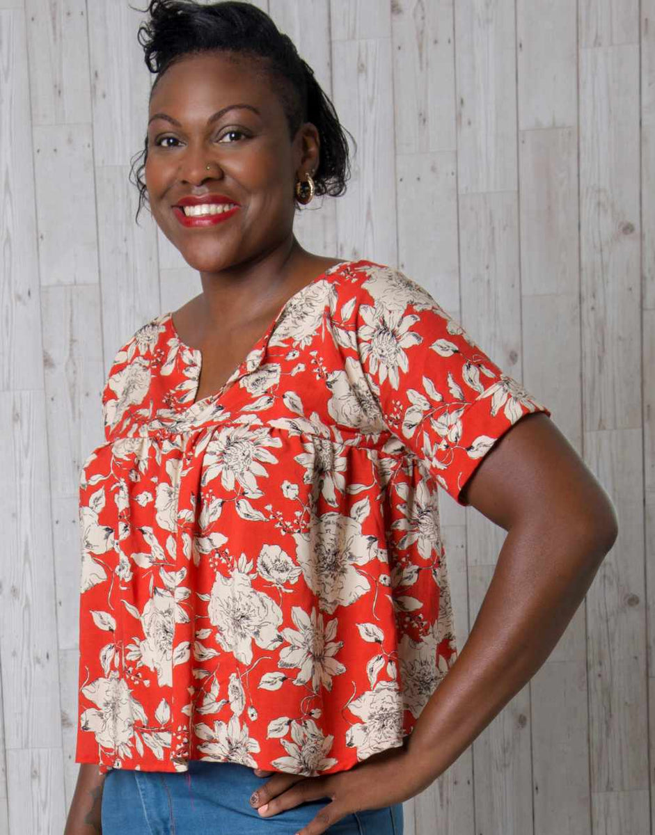 Frida Dress Sewing Pattern, Emporia Patterns – Clothkits