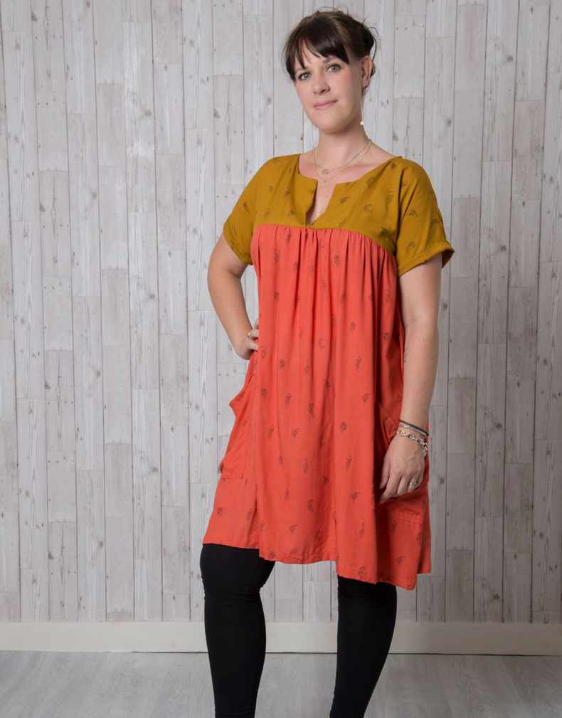 Frida Dress Sewing Pattern, Emporia Patterns – Clothkits