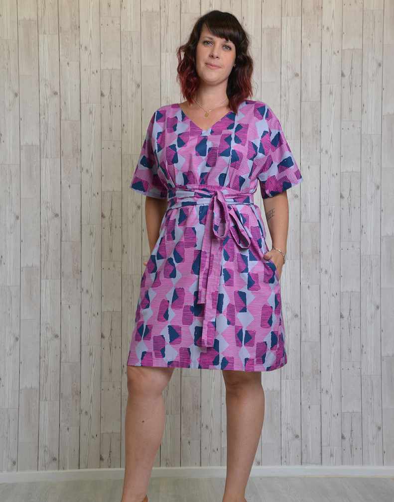 Kobi Dress Sewing Pattern, Emporia Patterns – Clothkits