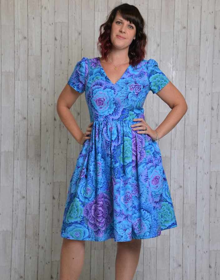 Lotta Dress Sewing Pattern, Emporia Patterns – Clothkits
