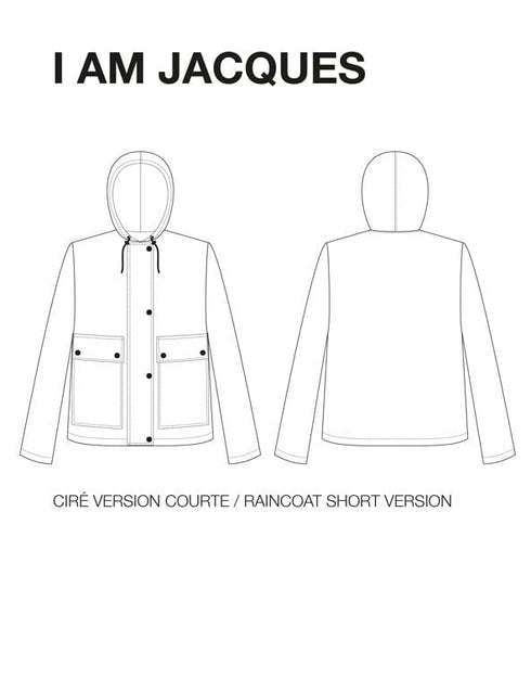 Jacques Ladies Raincoat Sewing Pattern, I AM Patterns – Clothkits