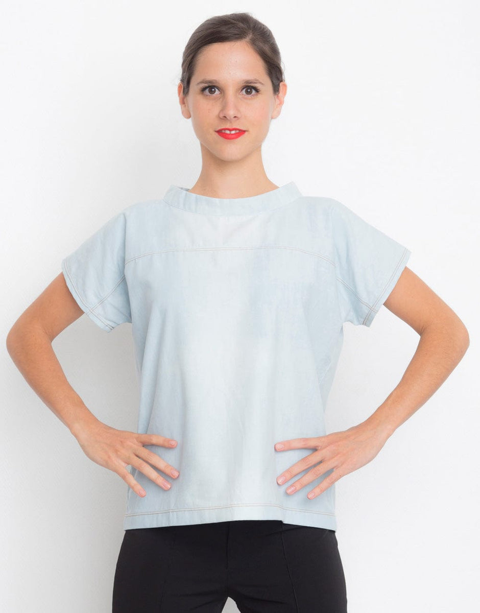 Pan Blouse Top Sewing Pattern, I AM Patterns – Clothkits