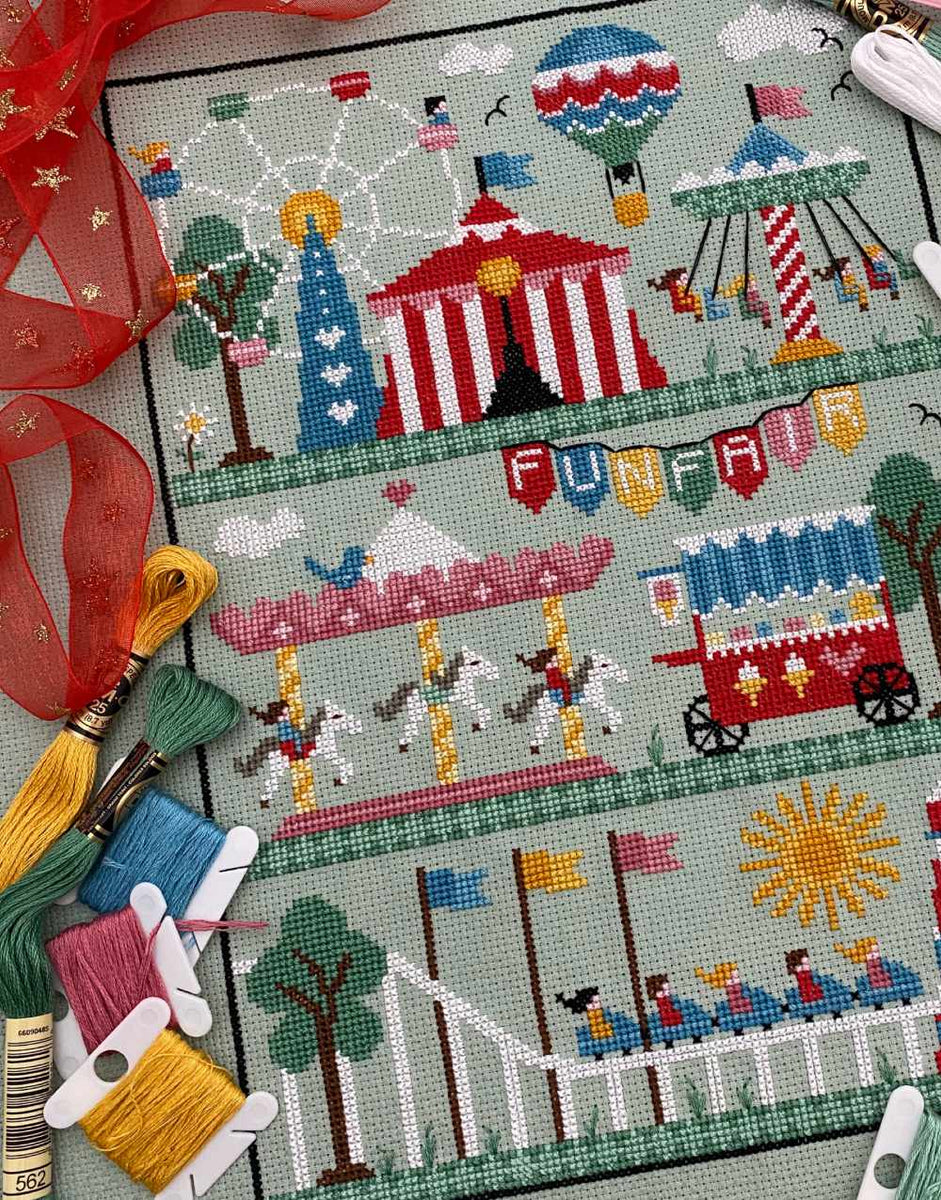 All The Fun Of The Fair Cross Stitch Kit – Clothkits