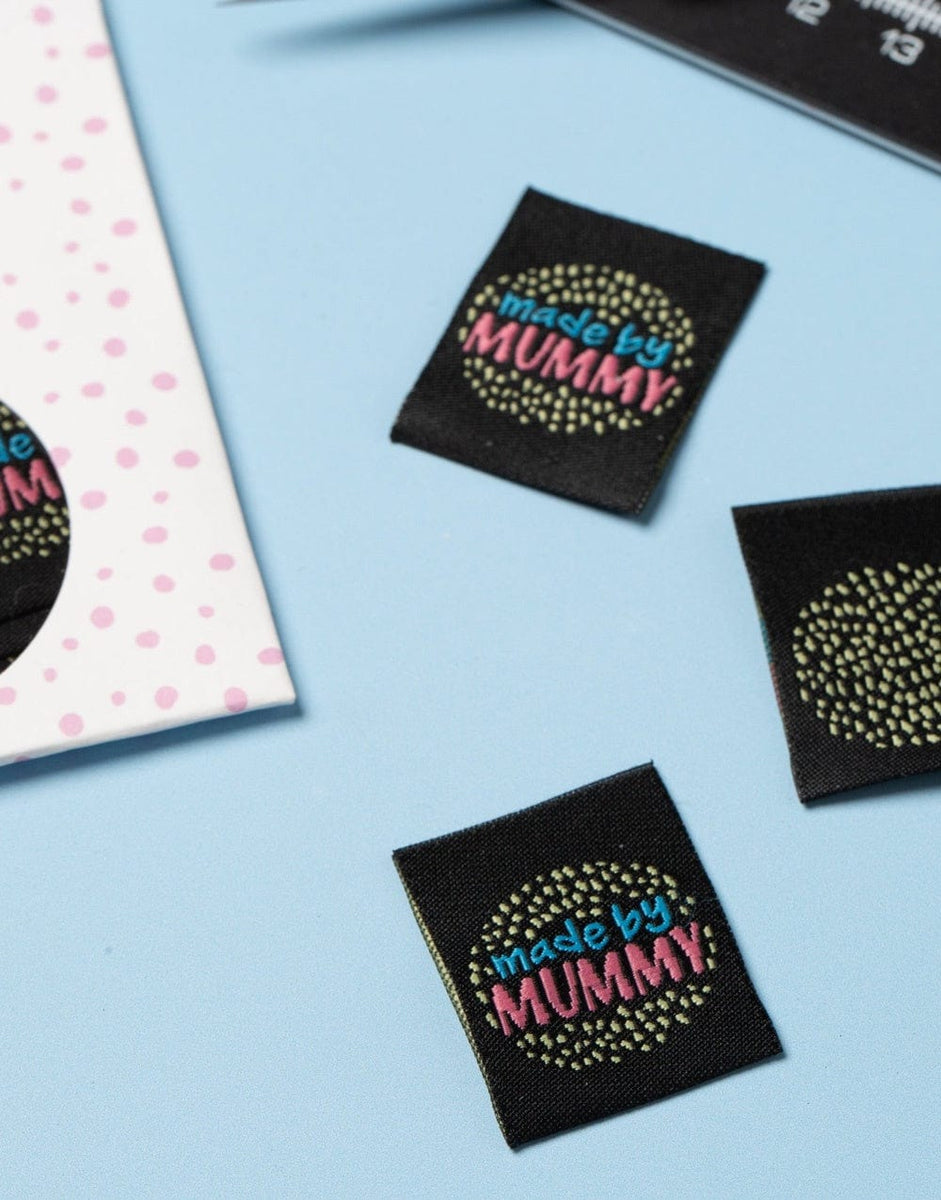 Made by Mummy, Woven Sewing Labels - Pack of 6 – Clothkits