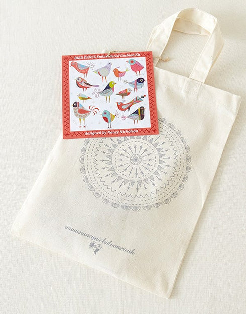 Bird Dance, Nancy Nicholson Embroidery Stitch Kit – Clothkits