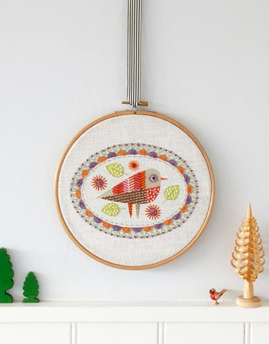 Birdie 3 Nancy Nicholson Embroidery Stitch Kit – Clothkits
