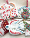 Christmas Bauble Collection, Nancy Nicholson Embroidery Kit – Clothkits
