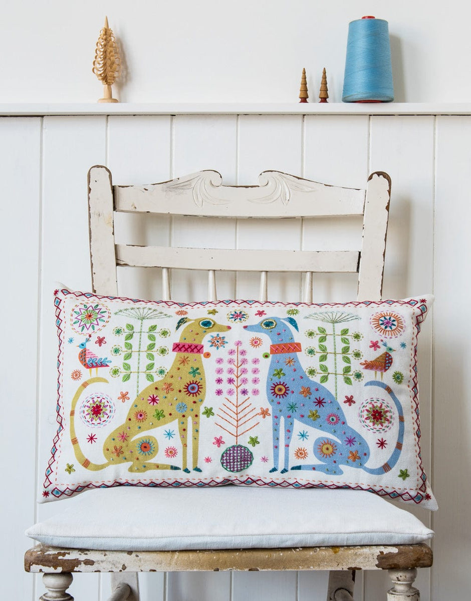 Dogs, Nancy Nicholson Embroidery Stitch Kit – Clothkits