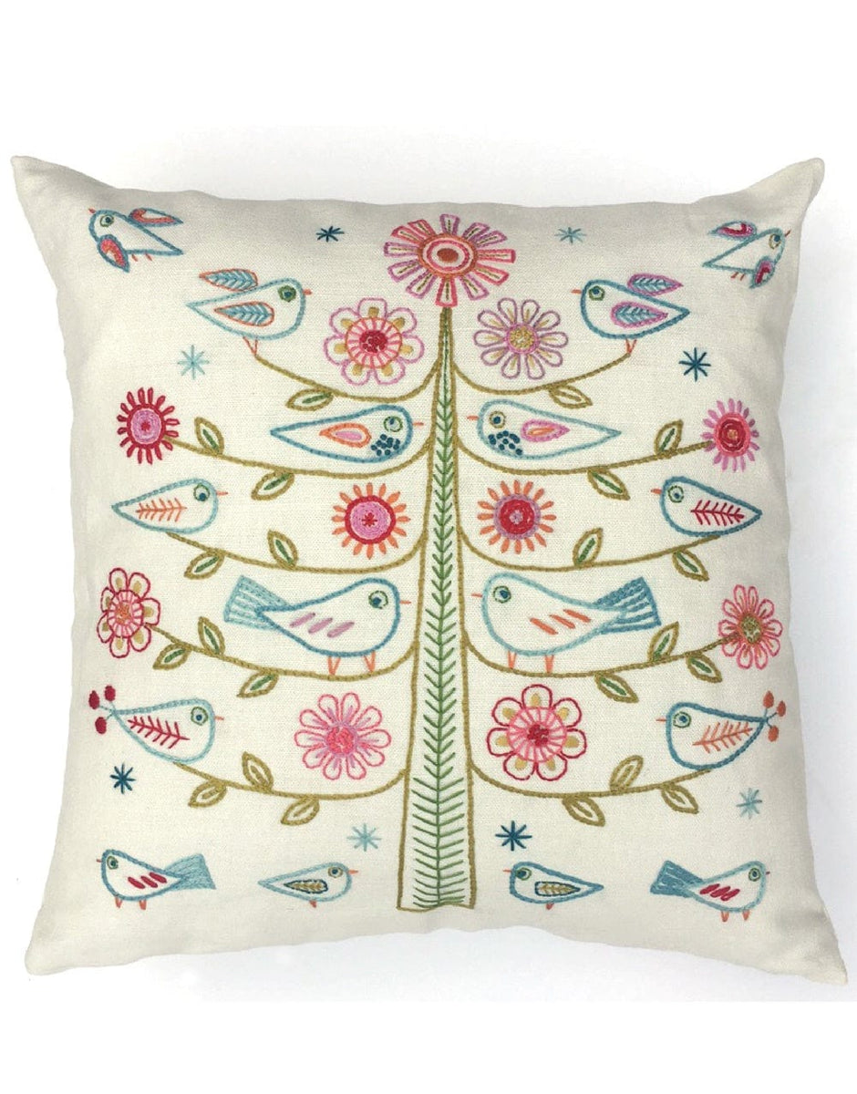 Bird Tree of Life, Nancy Nicholson Embroidery Stitch Kit – Clothkits