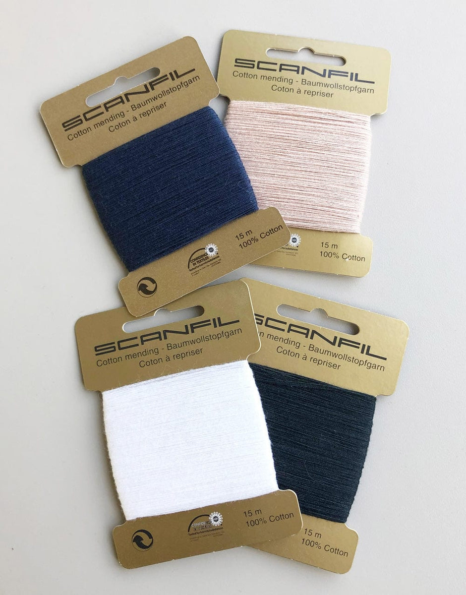 Cotton Scanfil Mending | Darning Thread, Various Colours – Clothkits