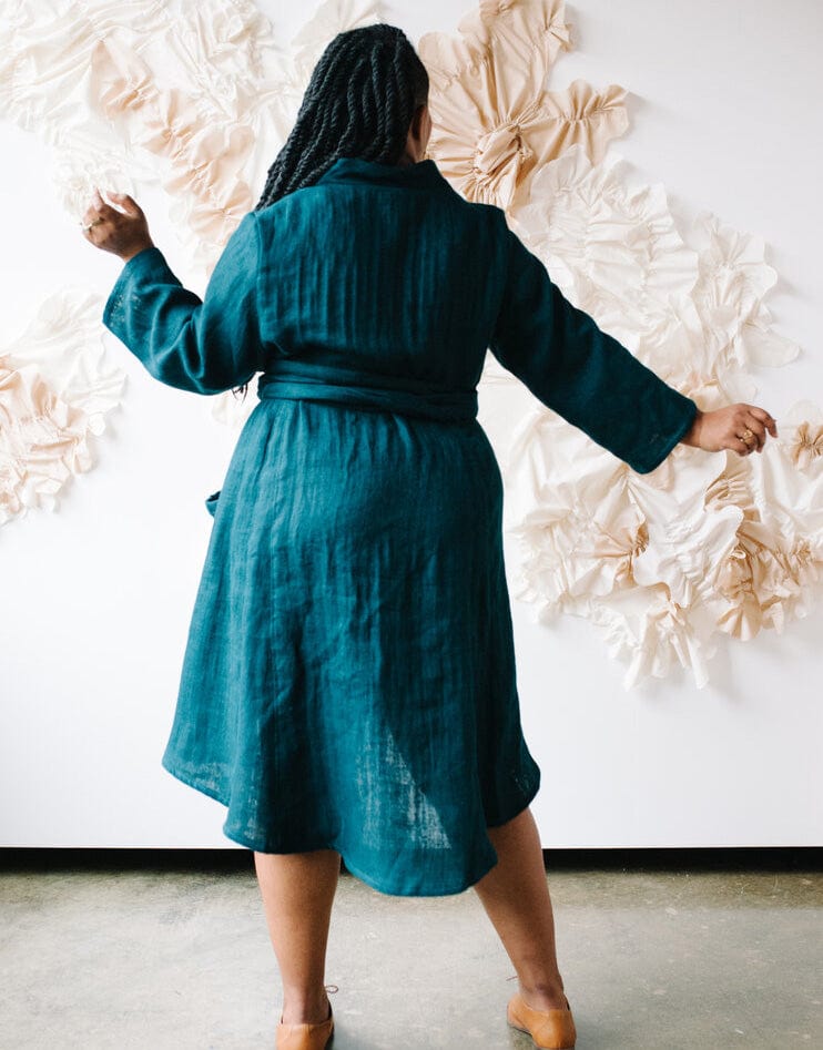 Lichen Duster Coat Sewing Pattern, Sew Liberated – Clothkits