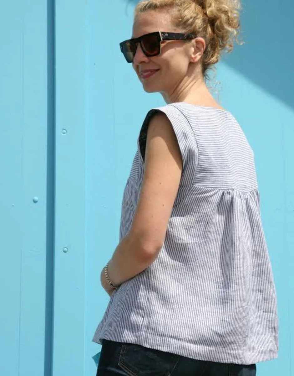 Alice Top & Dress Sewing Pattern, Tessuti – Clothkits