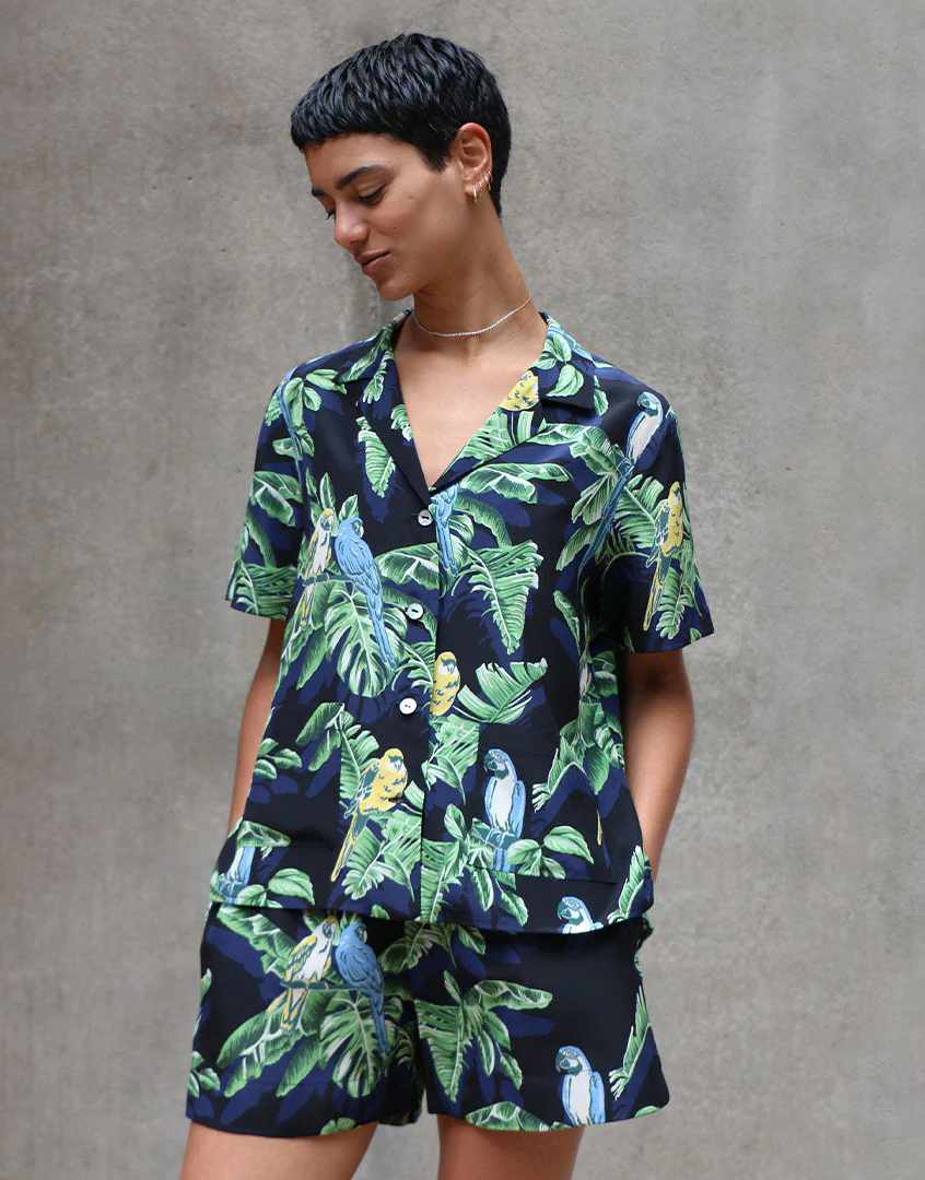 Arkie Shirt Sewing Pattern, Tessuti – Clothkits