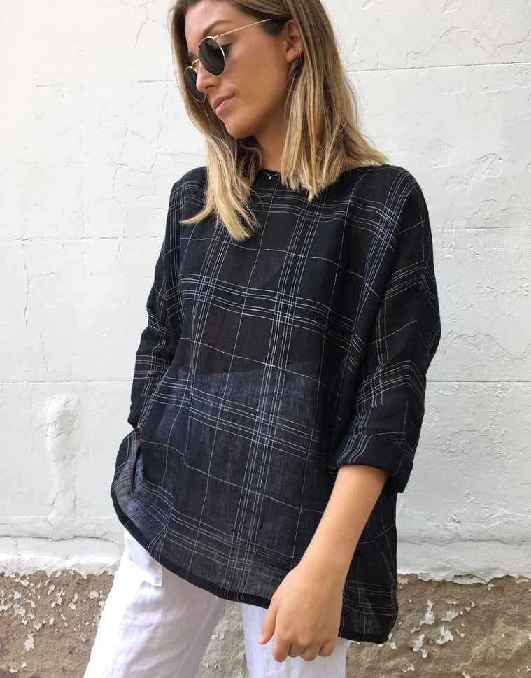 Athina Top Sewing Pattern, Tessuti – Clothkits