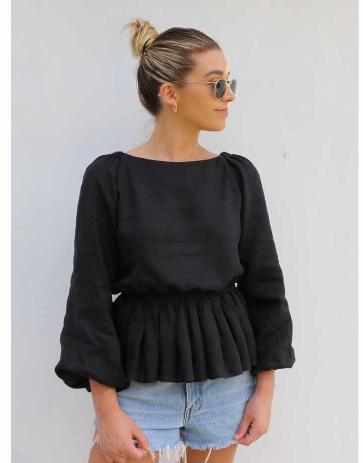 Hilary Top Sewing Pattern, Tessuti – Clothkits