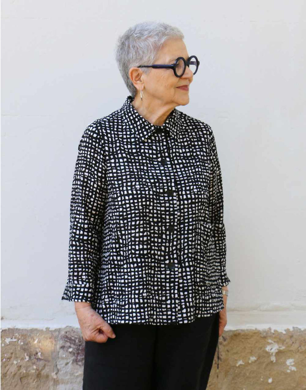 Ines Shirt Sewing Pattern, Tessuti – Clothkits