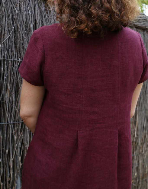 Milenda Dress Sewing Pattern, Tessuti – Clothkits