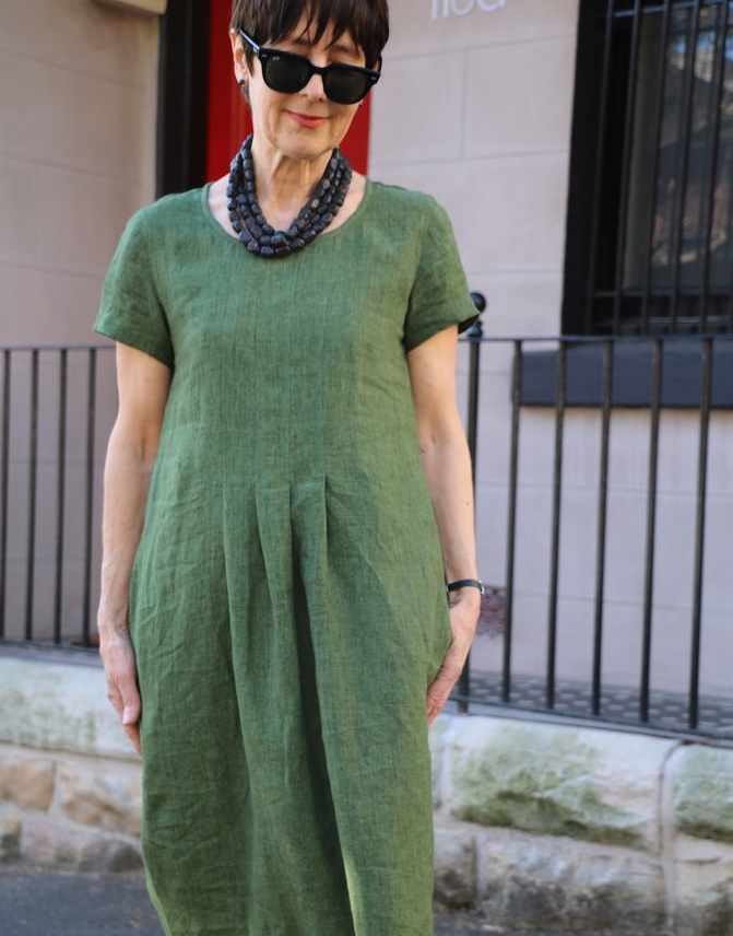 Milenda Dress Sewing Pattern, Tessuti – Clothkits