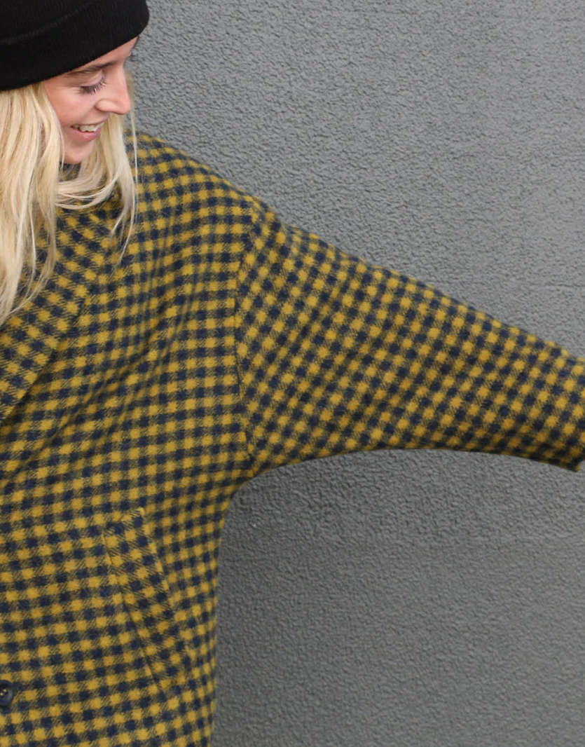 Richmond Coat Sewing Pattern, Tessuti – Clothkits