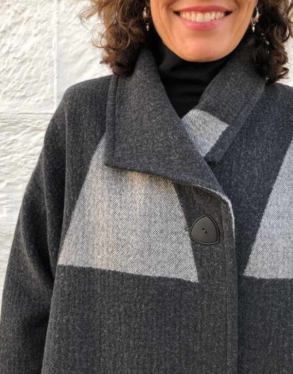 Soho Coat Sewing Pattern, Tessuti – Clothkits