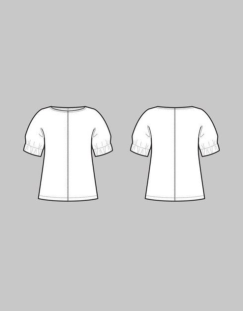Cuff Top Sewing Pattern, The Assembly Line – Clothkits