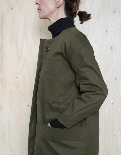 Lab Coat Sewing Pattern, The Assembly Line – Clothkits