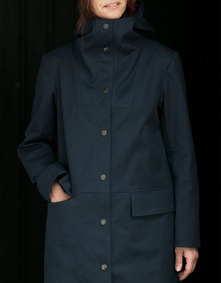 Hoodie Parka Coat Sewing Pattern, The Assembly Line – Clothkits