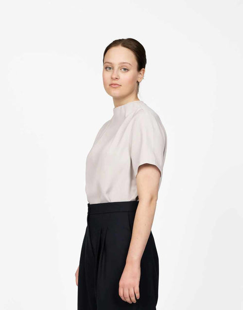 Funnel Neck Top Sewing Pattern, The Assembly Line – Clothkits