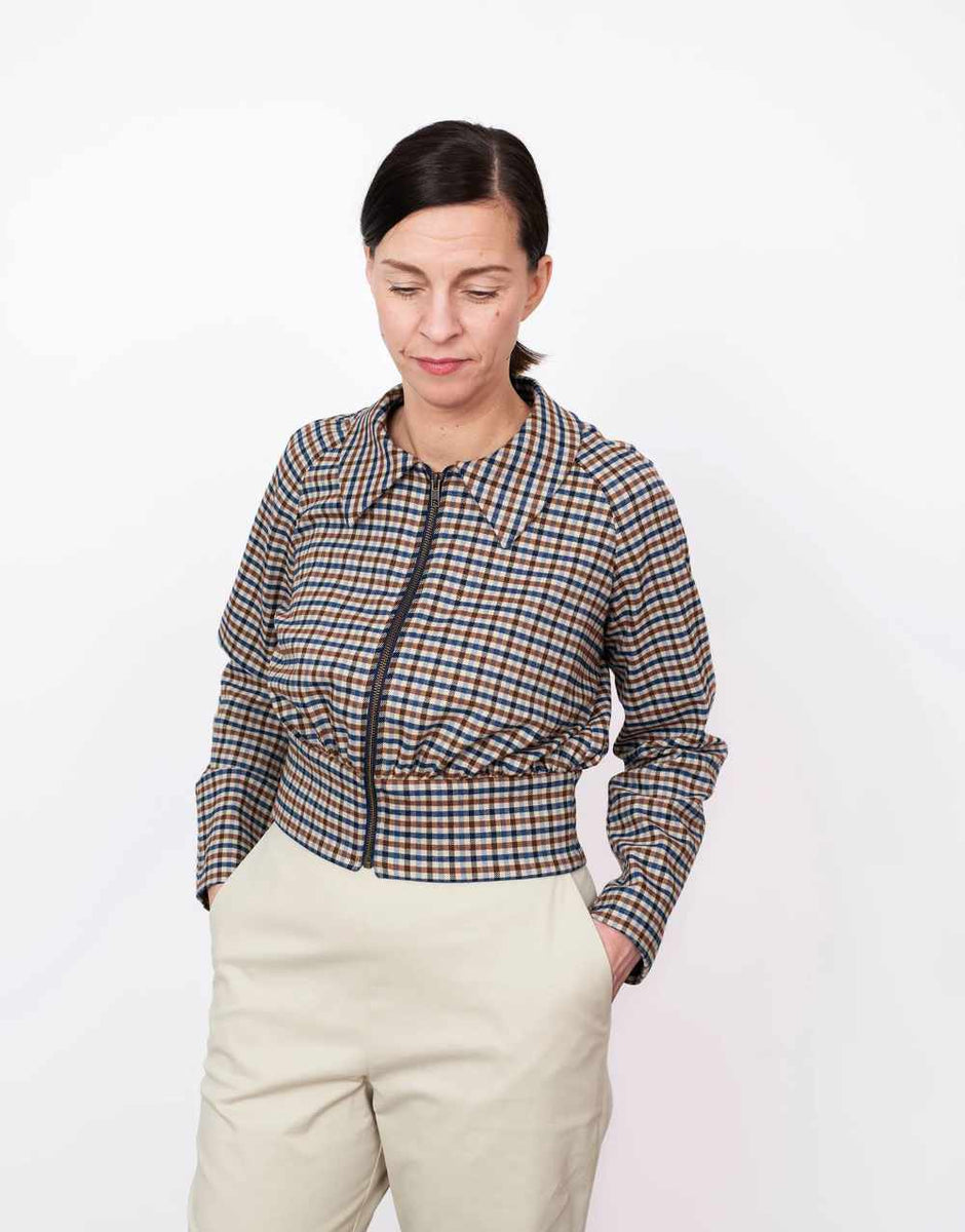 Regular Fit Trousers Sewing Pattern, The Assembly Line – Clothkits