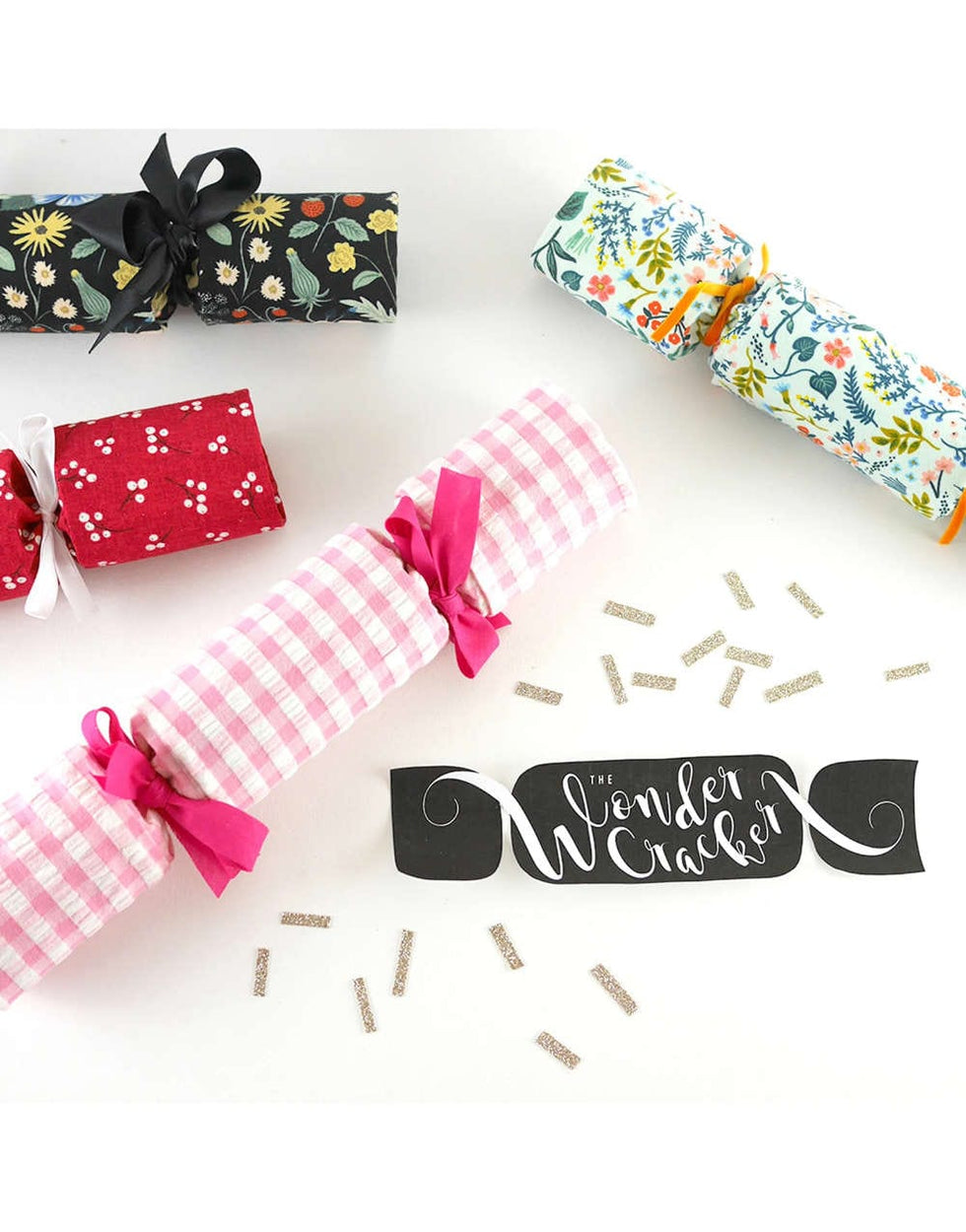 The Wonder Cracker Sewing Pattern, Reusable Fabric Cracker Lucy Doroth ...