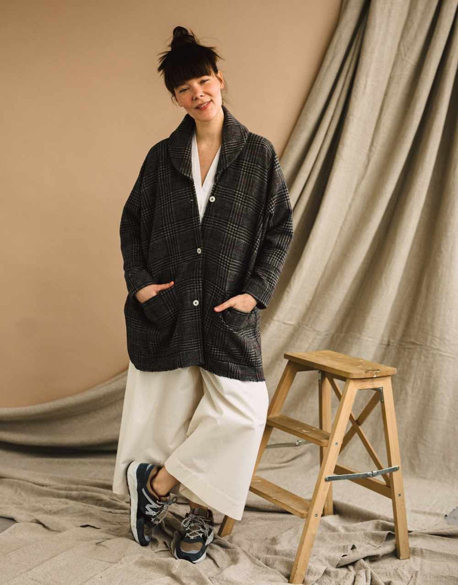 Unisex Coat Zero Waste Sewing Pattern PDF, Birgitta Helmersson – Clothkits